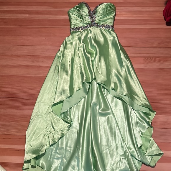 Alyce Paris | Dresses | Womens Alyce Paris Strapless Lime Green Formal ...
